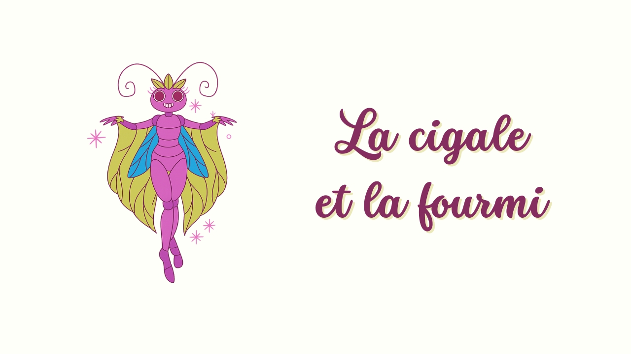 La cigale et la fourmi de Jean de la Fontaine (Poésie et fable ...