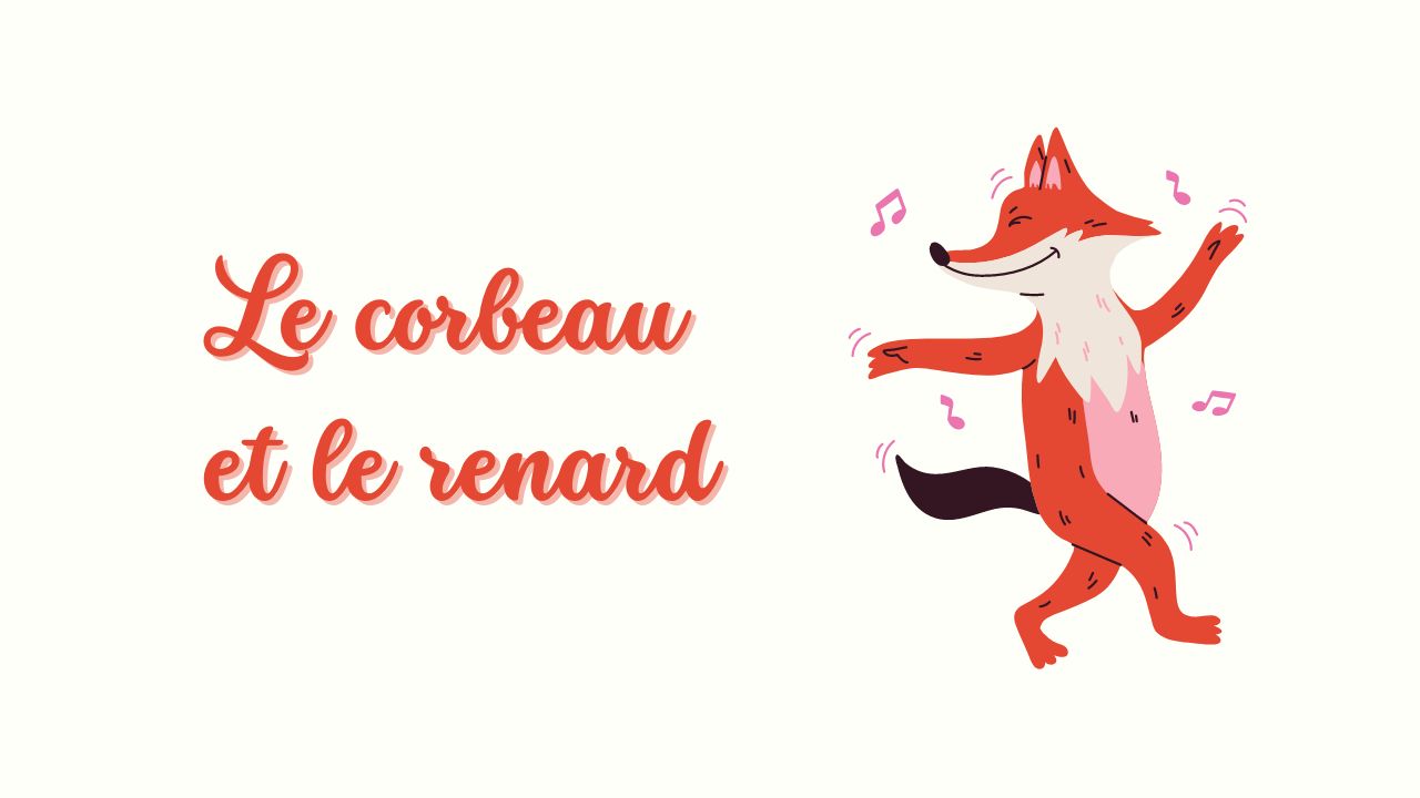 Le corbeau et le renard de Jean de la Fontaine (Poésie et fable ...