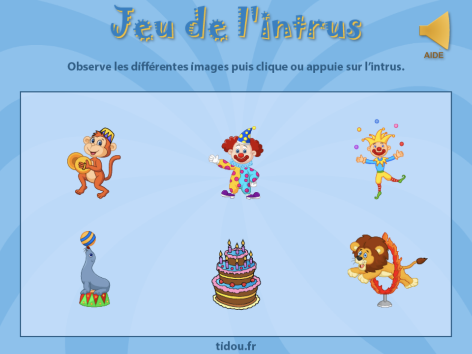 Tidou - Plein De Jeux En Ligne Pour Enfants